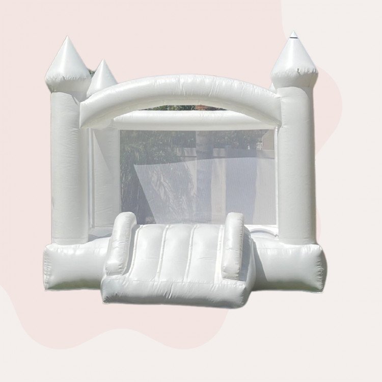 White Bounce House Rental For Kids & Adults | White Jumper